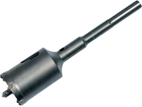 Цельная коронка для подрозетников по бетону SDS-Max 68мм купить в E-1