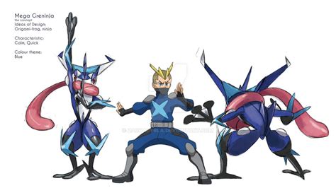 Mega Greninja By Zacharybla On Deviantart