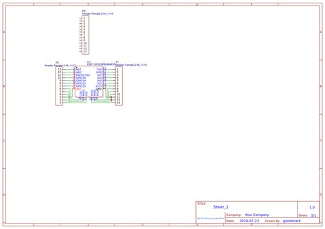 Переходник Esp Platform For Creating And Sharing Projects Oshwlab
