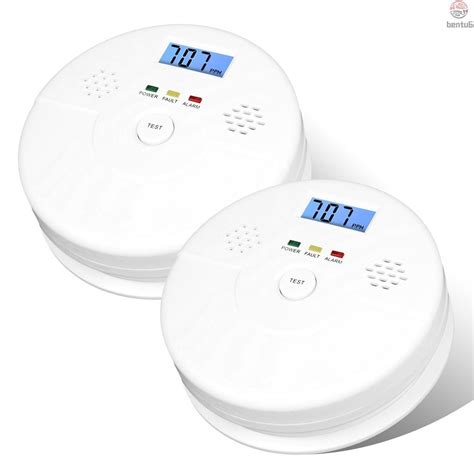 With Led Co Monitor 85 Db Alarm With Battery Carbon Alarm Battery Operation Display Batte