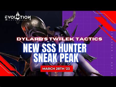 We Got A Sneak Peak At The NEW SSS Hunter RiSERRIS Eternal Evolution SWGOH TV