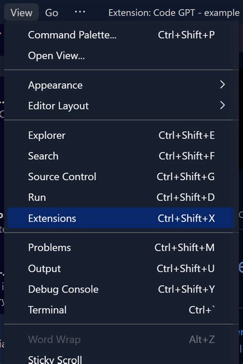 ChatGPT Integration In Visual Studio Code DevOps Freelancer