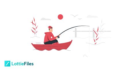 Fishing Animation On LottieFiles Free Lottie Animation