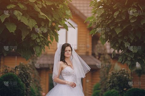 婚礼哈雷·戴维森美女人幸福水平画幅绿色连衣裙美人