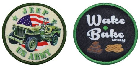 Custom Dye Sublimated Patches For Clothing