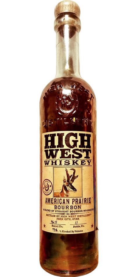 High West American Prairie Bourbon Ratings And Reviews Whiskybase