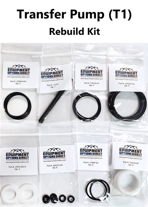 Transfer Pump Rebuild Kit Equipment Options Direct