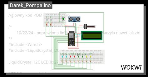 Darek Pompa 2 3 PULLUP Wokwi ESP32 STM32 Arduino Simulator