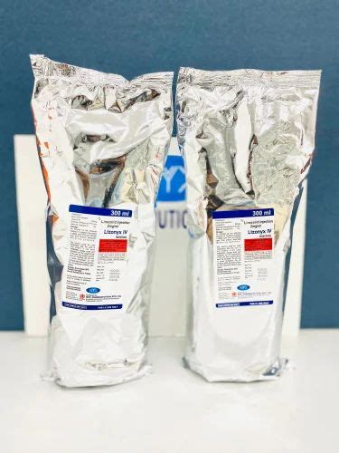 Liquid Linezolid Iv Injection 300 Ml For Hospital At Rs 510 Piece In