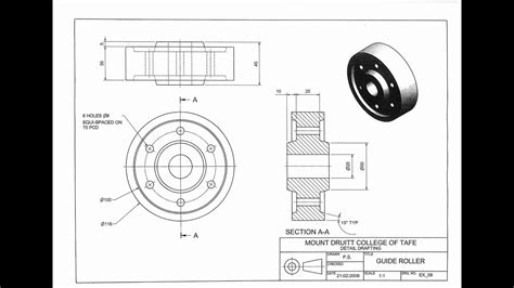 Latihan 3d Autodesk Inventor 2025 Youtube
