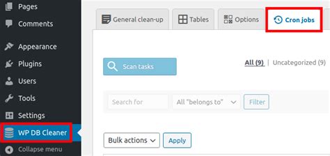 how to use the wordpress advanced database cleaner inmotion hosting