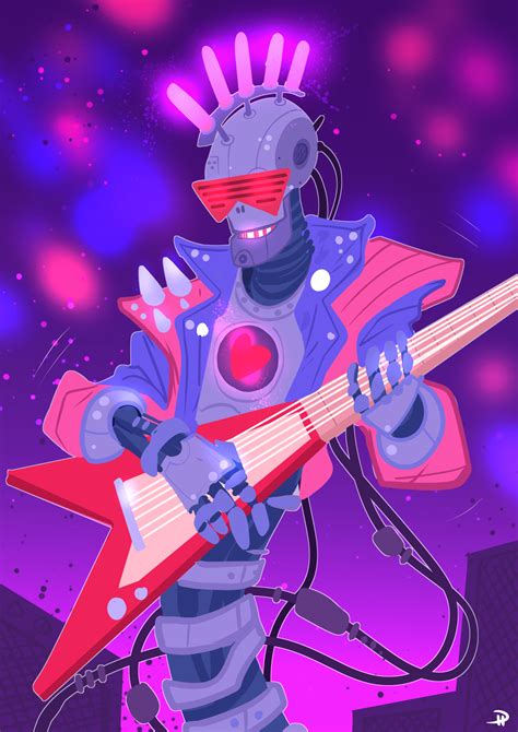 Rock N Roll Robot Alberto Camerini By Denism79 On Deviantart