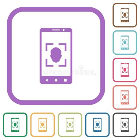 Face Detection Mobile Stock Illustrations 2472 Face Detection Mobile Stock Illustrations