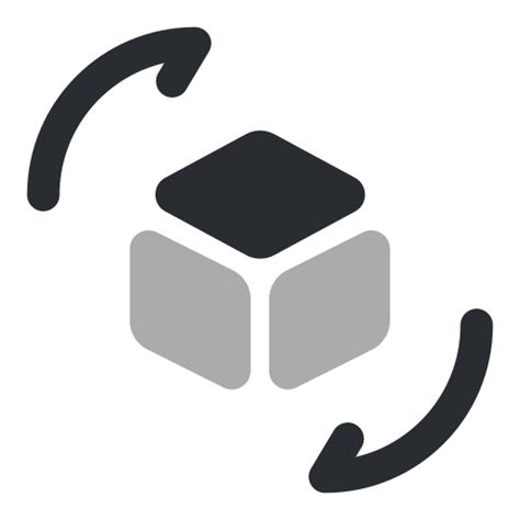 D Rotate User Interface And Gesture Icons
