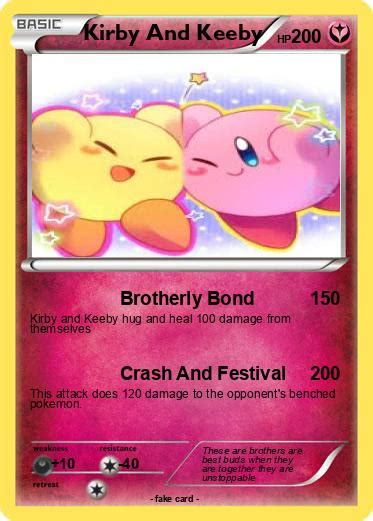 Pokémon Kirby And Keeby 1 1 Brotherly Bond My Pokemon Card