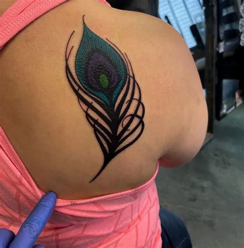 86 Marvelous Peacock Feather Tattoos To Add To Your Stack Of Tattoos