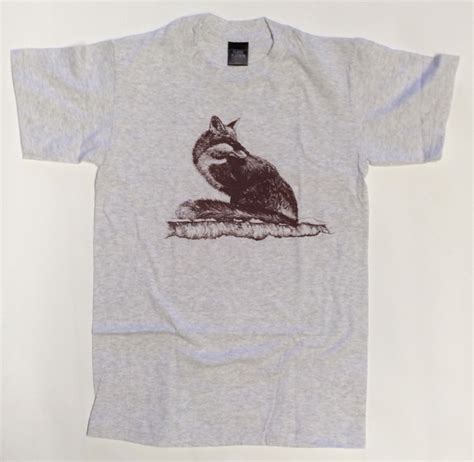 Red Fox T Shirt Peace Supplies
