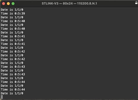 Getting Started With Stm32g0 And Stm32cubeide Internal Rtc