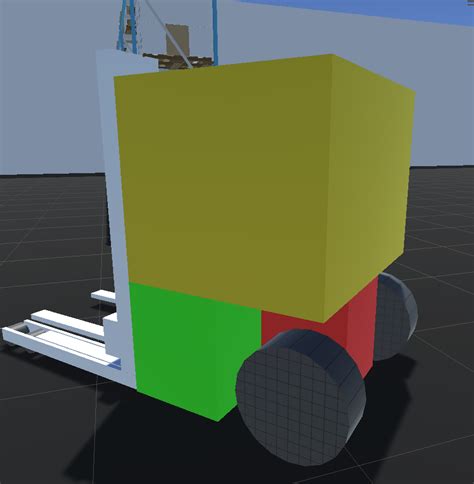 manually create a vehicle model unity simulation