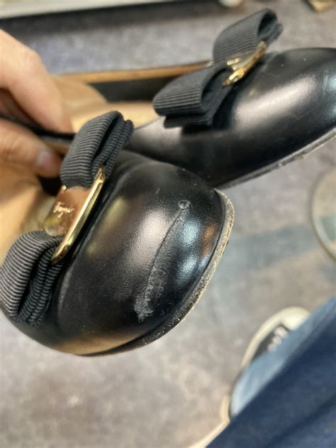 페라가모ferragamo 바라 펌프스힐 가죽복원 비브람 밑창보강 By블랙샤인명동본점 네이버 블로그