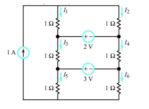 Solved Solve For The Currents Labeled In The Figure Below Chegg