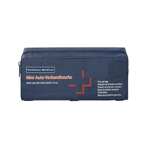 Kit Di Pronto Soccorso Per Veicolo Mini Misure 220 X 85 X 80 Mm