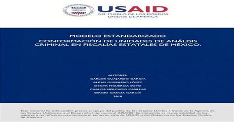Modelo Estandarizado ConformaciÓn De Unidades De · ConformaciÓn De