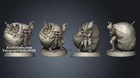 Looting Goblin 3d Print Model Download Free