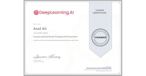 asad ali on linkedin completion certificate for custom and distributed