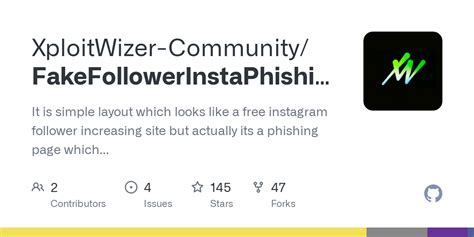 Github Xploitwizer Communityfakefollowerinstaphishing It Is Simple Layout Which Looks Like A