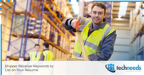 Shipper Receiver Keywords To List On Your Resume Techneeds