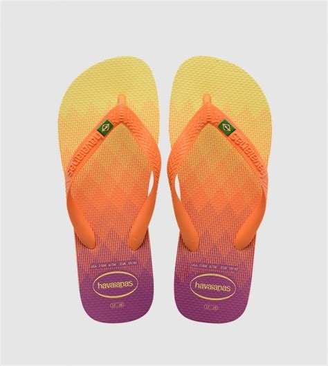 Buy Havaianas Brasil Fresh Flip Flops In Yellow 6thstreet Uae
