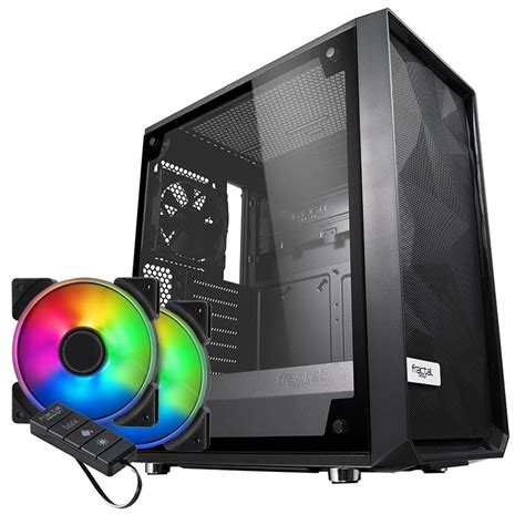 Fractal Design Meshify C Tempered Glass Mid Tower Atx Case Argb