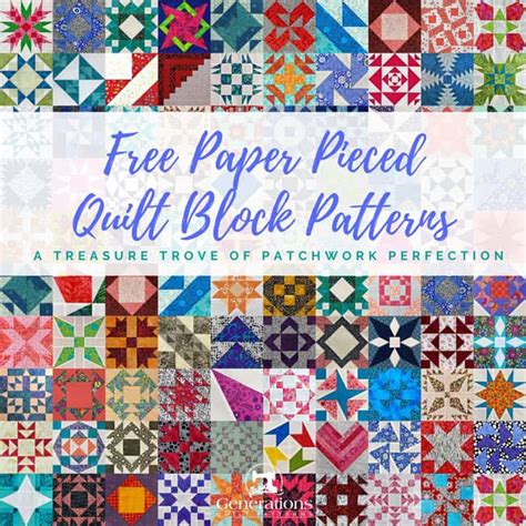 Free Printable Paper Piecing Patterns Pattern And Stencils