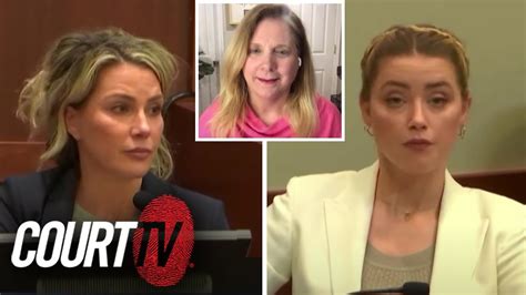 Body Language Expert Analyzes Amber Heard In Depp Trial Youtube