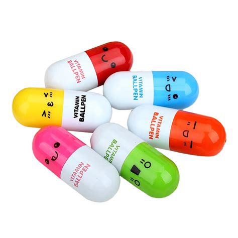 Hjqeqvd Thin Point Pens Pack Of 6 Retractable Ballpoint Pens With V