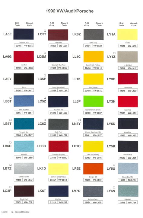 Vw Interior Color Codes Pdf Free
