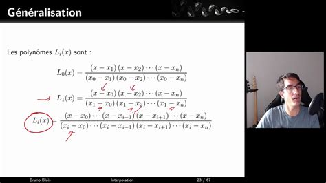Interpolation E04 Polynômes de Lagrange YouTube