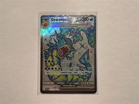 Gyarados Ex Scarlet And Violet En Gebraucht In Hagendorn Für Chf 19