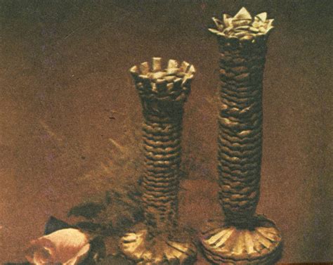 §19 Вазочка для цветов [1981 Мейнард Б Плетение]