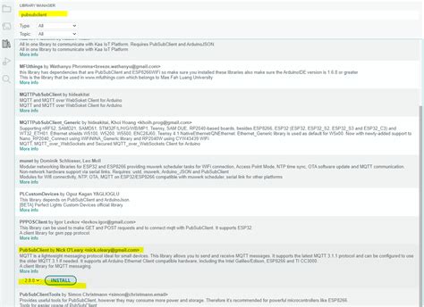Mqtt Tutorial Using Arduino Framework