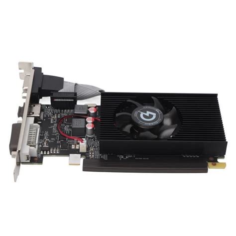 XIJ Carte Graphique 64 Bits Carte Graphique GDDR3 2 Go Carte Graphique