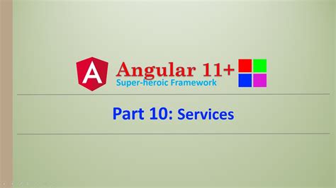 Angular Complete Series Services Part Angular YouTube