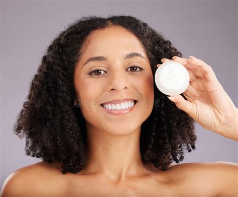 Happy Woman Face And Portrait Smile For Moisturizer Beauty Or