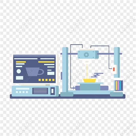 3d 인쇄 기술 프린터 장비 그림서비스화면 Png 일러스트 무료 다운로드 Lovepik