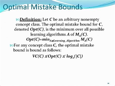 Machine Learning Unit3 Chapter2 Computational Learning Theory By