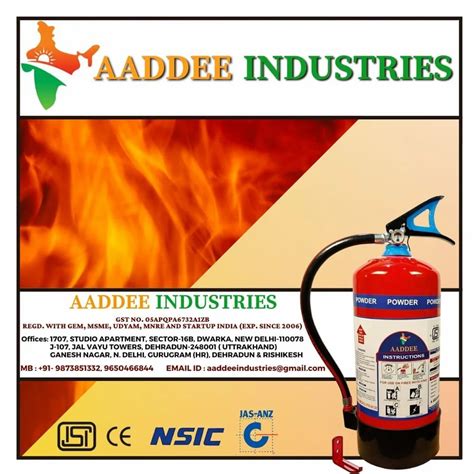2 Kg Agni Fire Abc Powder Type Fire Extinguisher At Rs 500piece Agni