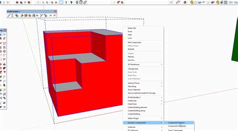Dynamic Component Options Window Not Functioning Sketchup Sketchup