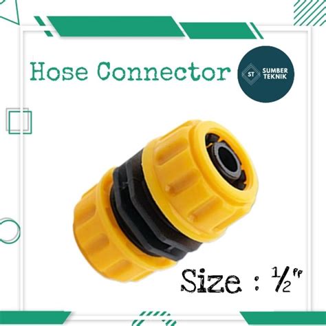 Jual Connector Sambungan Antar Selang Air Konektor Water Quick Hose