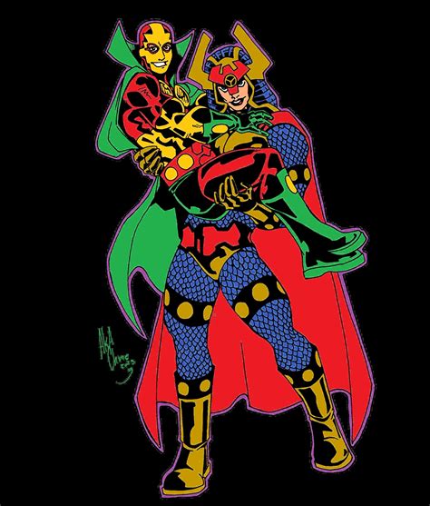 Mr Miracle And Big Barda By Akachime Rrolereversal